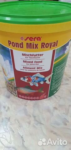 Корм для рыбок Sera pond mix royal