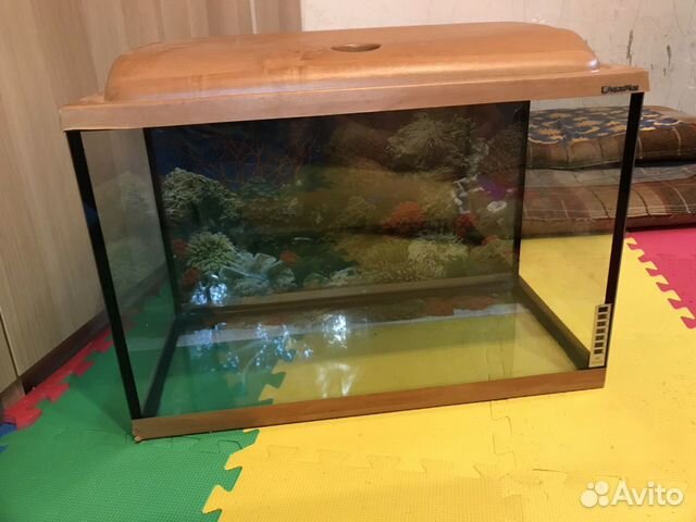 Аквариум AquaPlus 600х300х400 (дхшхв), 66 литров